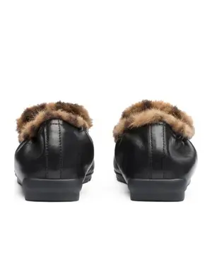 Ash Barkley Fur Nappa /fake Fur Leopard