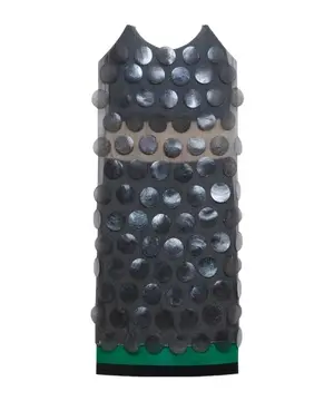 Marni Blue Mother-of-pearl Maxi Sequin Dress - No
