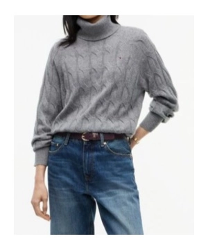 Tommy Hilfiger Cable-knit Roll-neck Sweater