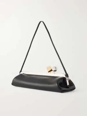 Jacquemus La Pochette Salon Leather Shoulder Bag
