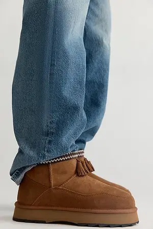 EMU AUSTRALIA Emu Mim Tassel Boots - Chestnut