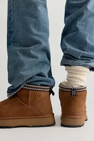 EMU AUSTRALIA Emu Mim Tassel Boots - Chestnut