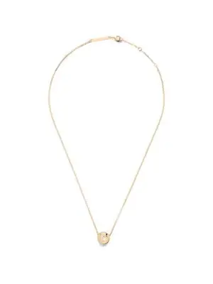 Loewe Anagram Silver Necklace - Multicolor