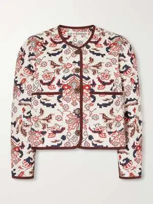 ALIX OF BOHEMIA Dorian Jacquard Cotton-corduroy Jacket