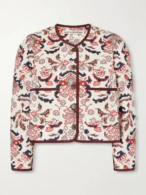 ALIX OF BOHEMIA Dorian Jacquard Cotton-corduroy Jacket