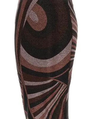 Emilio Pucci Printed Midi Skirt