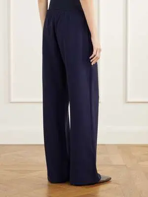 LESET Arielle Crepe Wide-leg Pants
