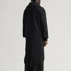 Comme Des Garçons Cotton Blend Drop Hem Hoodie