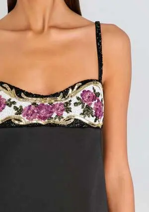 Retrofete Calamity Embroidered Dress