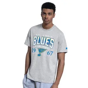 STARTER Heather Gray St. Louis Blues Two-pack T-shirt Set