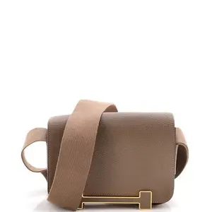 Hermès Geta Bag Chevre Mysore - Grey