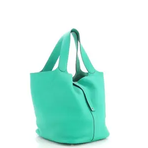 Hermès Picotin Lock Bag Clemence Tgm - Green