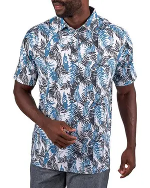 BLACK CLOVER Hidden Clover Polo /moody Blue - Vanilla