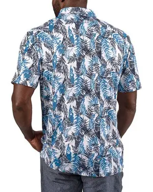 BLACK CLOVER Hidden Clover Polo /moody Blue