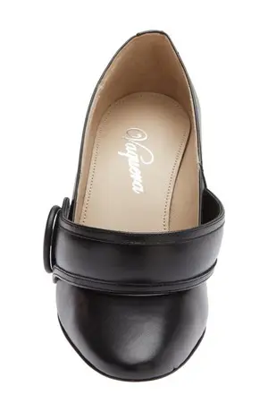 Vaquera Leather Wedge Pump