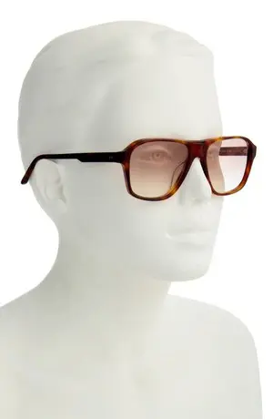 Oliver Spencer X Khaite 56mm Gradient Aviator Sunglasses