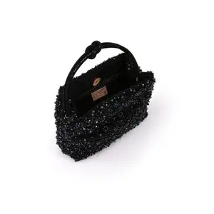 Badgley Mischka Gigi Confetti Top Handle - Black