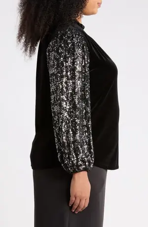 SUGARLIPS Michelle Velvet Top