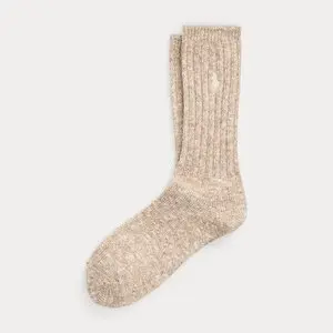 Ralph Lauren Ragg Crew Socks - Brown