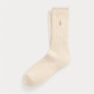 Ralph Lauren Ragg Crew Socks - Ivory