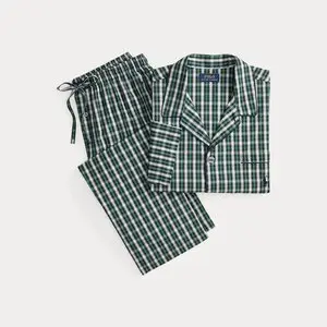 Ralph Lauren Plaid Cotton Pajama Set - Mayborne