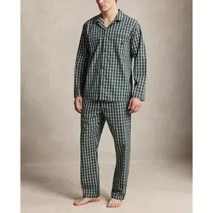 Ralph Lauren Plaid Cotton Pajama Set