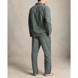 Ralph Lauren Plaid Cotton Pajama Set