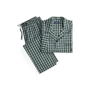 Ralph Lauren Plaid Cotton Pajama Set