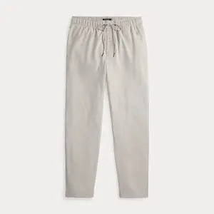 Ralph Lauren Herringbone-knit Pajama Pant - Museum Grey