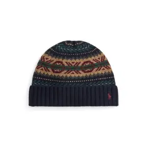 Ralph Lauren Fair Isle Wool-blend Beanie