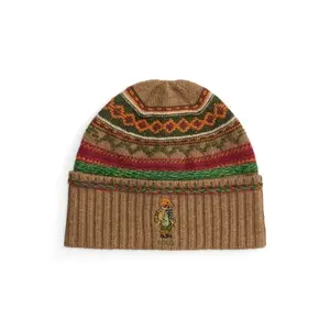 Ralph Lauren Polo Bear Wool-blend Beanie