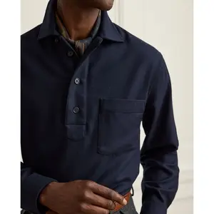 Ralph Lauren Relaxed Fit Cashmere-blend Popover Shirt