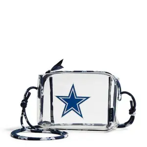 VERA BRADLEY Dallas Cowboys Clear Crossbody - Blue