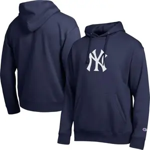 Champion New York Yankees All Star Embroidered Logo Hoodie - Navy
