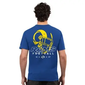 STARTER Los Angeles Rams 1801 Prime Time T-shirt - Royal