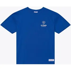Mitchell & Ness Los Angeles Rams Core Essentials Micro Logo T-shirt - Royal