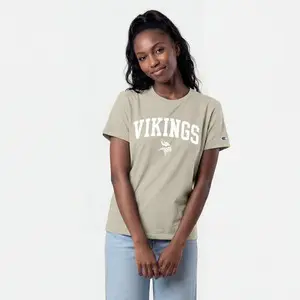 Champion Minnesota Vikings Cocoa Butter T-shirt - Light Brown