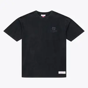 Mitchell & Ness North Carolina Tar Heels Monochrome Icon T-shirt - Black