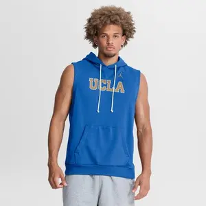JORDAN BRAND Ucla Bruins 2026 Sideline Sleeveless Dri-fit Hoodie - Blue