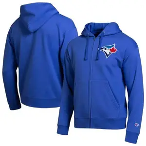 Champion Toronto Blue Jays All-star Full-zip Hoodie - Royal