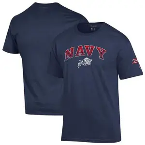 Champion Midshipmen Americana 250th Arch T-shirt - Navy