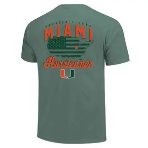 IMAGE ONE Miami Hurricanes America's Team T-shirt