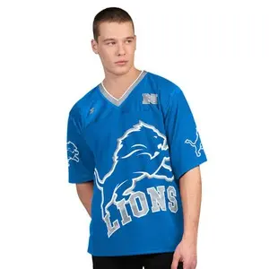 STARTER White Detroit Lions Short Sleeve & Long Sleeve T-shirt Combo Pack