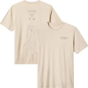 Travis Mathew Texas Longhorns College T-shirt - Tan