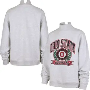 '47 Ohio State Buckeyes Laurel Arch Mock Neck Sweatshirt