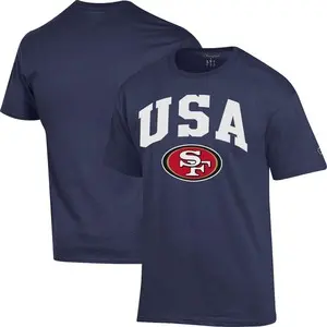 Champion San Francisco 49ers Americana T-shirt - Navy