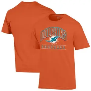 Champion Miami Dolphins Football T-shirt - Orange