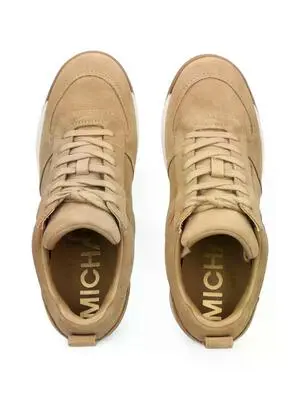 Michael Kors Nikko S2 Suede Wedge Trainer
