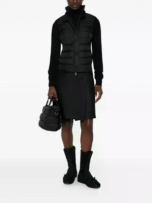 Moncler Quilted Panel-knit Jacket