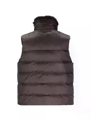 Max Mara Reversible Padded Horizontal-quilted Gilet